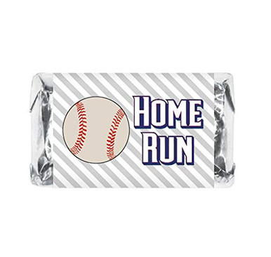 60 Sports Baseball Miniature Candy Bar Wrapper Mini Candy Bar Stickers ...