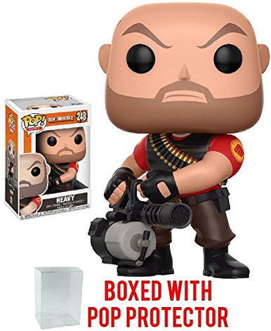 Funko Pop! Games: Team Fortress 2 - Heavy Vinyl Figure (Bundled with ...