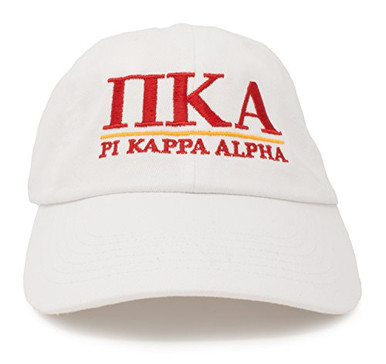 Pi Kappa Alpha Classic PKA Fraternity Line Pike Baseball Rush Frat Hat ...