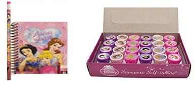 Disney Princess Stamp Art 24 Self-Inking Stampers & Princess Themed ...