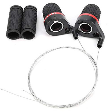 Alomejor Bike Bicycle Gear Shift Lever Grip Shift Universal MTB Road ...