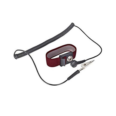 Anti Static Wrist Strap Adjustable Coiled Cord Grounding ESD Anti ...