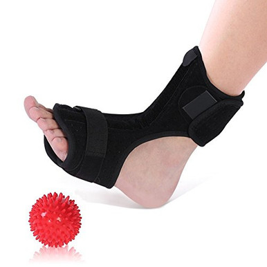 Plantar Fasciitis Night Splints for Drop Foot Orthotic Brace and a Hard ...