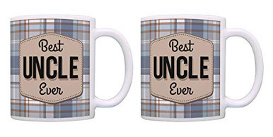 Best Uncle Gifts Best Uncle Ever Best Uncle Mug Set 2 Pack Gift Coffee ...