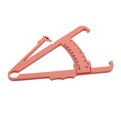 BTMB Body Fat Caliper Fat Skinfold Measure Clipper with Measure Chart ...