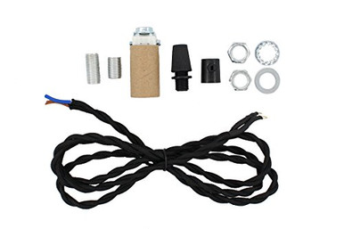 New Glass Insulator Pendant DIY Insulator Lighting Lamp Parts Kit E12 ...