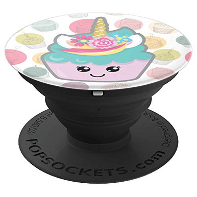 Cupcake Unicorn Horn Girls Kids Cute Kawaii PopSockets Grip and Stand ...