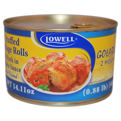 Lowell Foods Canned Stuffed Cabbage Rolls with Pork in Tomato Sauce ...