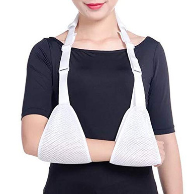 Triangle Dislocated Arm Slings Shoulder immobilizer with Padded Strap ...