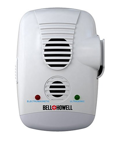 Bell + Howell Ultrasonic Electromagnetic Pest Repeller with AC Outlet ...