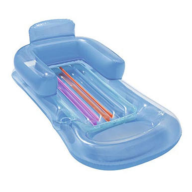 ECOiNVA Swimming Pool Lounger Rafts Floats for Adults with Cup Holder ...