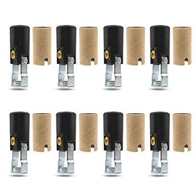 E12 Lamp Sockets Candelabra Base Keyless Phenolic Socket 1 95 Inch High ...