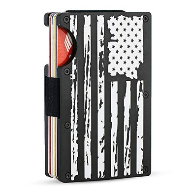 Laser engraved, RFID Wallets for Men, Minimalist Aluminum wallet for ...