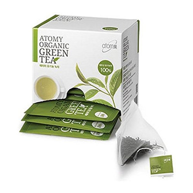 Atomy Organic Green Tea, 18 Tea Bags, 36g(2g X 18ea) - Warehousesoverstock