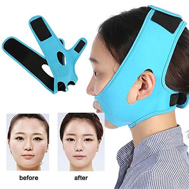 MAVIS LAVEN Face Bandage Belt Neck Line Face Lift Slim V Contour Face ...