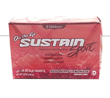 Sustain Sport Performance Hydration Drink 20pk - Raspberry Lemonade ...