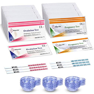 Ovulation and Pregnancy Test Strips, Ovulation Kit with 50 Ovulation ...