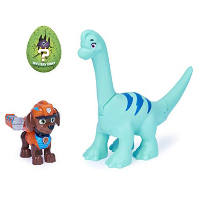 Paw Patrol, Dino Rescue Zuma and Dinosaur Action Figure Set, for Kids ...