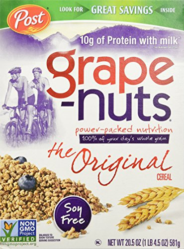 Post Breakfast Cereal Grapes Nut 20 5 Oz - Warehousesoverstock