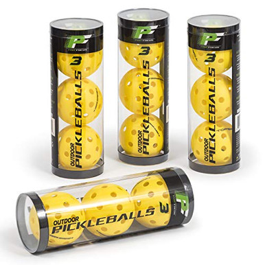 Pro Focus Official Outdoor Pickleball Balls - Features Accu-Flight ...