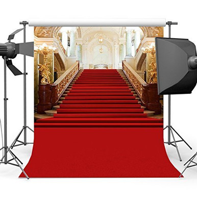 Mehofoto Red Carpet Backdrop Gorgeous Palace Photography Backdrops Red ...