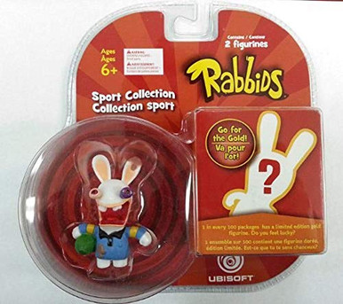 Rabbids in Sports Rugby Figure Plus One Mystery Figure ...