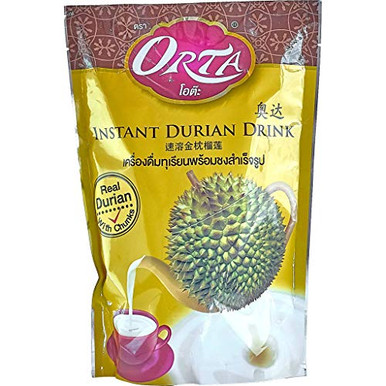 Instant Durian Drink with Durian Fruit Chunks Family Size Package 14 8 ...