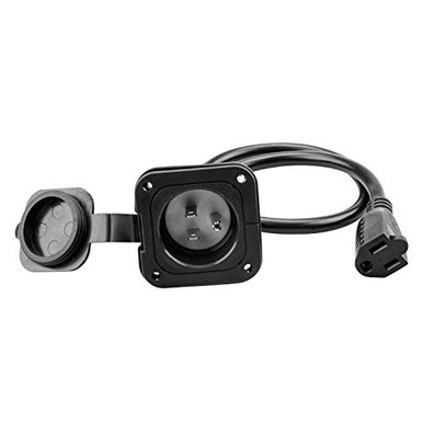 RVGUARD 15 Amp 125V AC Power Inlet Port Plug with Integrated 24 ...
