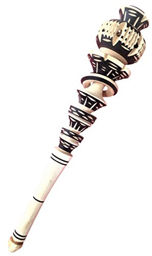 Authentic Mexican Molinillo - Premium Wooden Whisk Stirrer - Chocolate ...