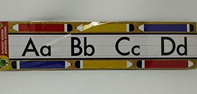 Back to School Teaching Tree Manuscript Alphabet Bulletin Board ABC ...