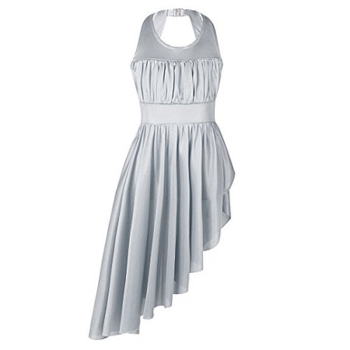 iiniim Girls Cutout Back Lyrical Dance Dress Modern Contemporary ...