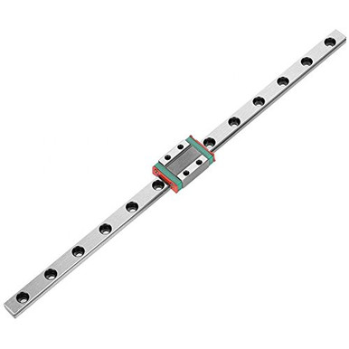 1pc LML9B Miniature Linear Rail Guide Rail 9mm Width Slide Block Linear ...