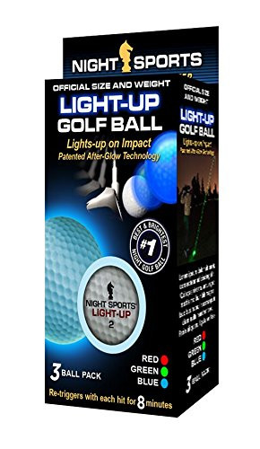 Night Sports USA Light Up Golf Ball (3-Pack) - Warehousesoverstock