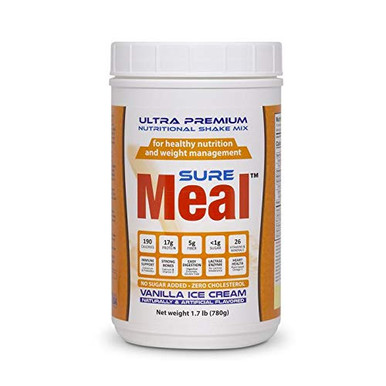 Sure Meal Ultra Premium Nutritional Shake Mix Vanilla Ice Cream ...