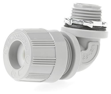 Woodhead 5621W Cable Strain Relief Grip ORing Locknut MaxLoc Cord Seal ...