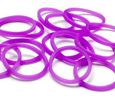 Cousin DIY Dark Purple Rubber Bands with S Clips - 624pc ...