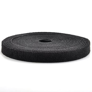 1Roll 4M Fastening Tape Cable Straps Wire Ties Hook & Loop Nylon ...