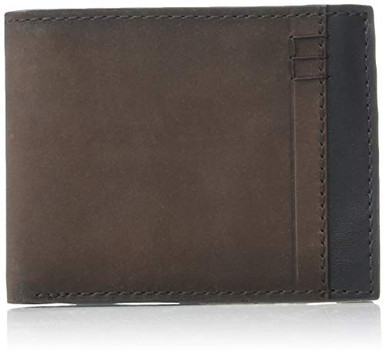 Relic by Fossil by Fossil Men s Leather Traveler Bifold Wallet Brock ...
