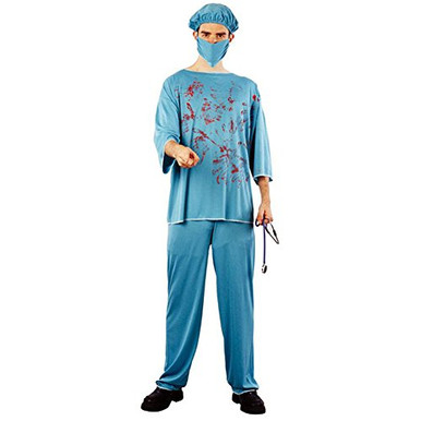 SpringPear Costume Doctor Uniform for Halloween Carnival Theme Horror ...