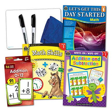 Teacher Created Resources Learning Together Math Grade 1 Set TCR2088501 ...