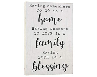 Elegant Signs Farmhouse Decor for The Home - Housewarming Gifts ...