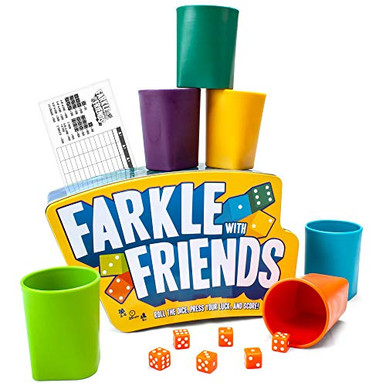 Farkle With Friends: The Classic Dice Game 6-Player Party Tin | Set ...