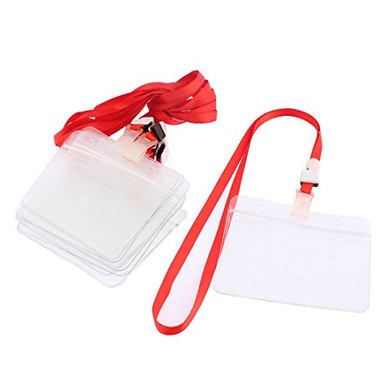 Uxcell ID Card Neck Strap, Business Card Badge Holder (a15082500ux0099 ...