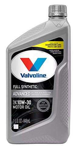 Valvoline Advanced Full Synthetic SAE 10W30 Motor Oil 1 QT ...