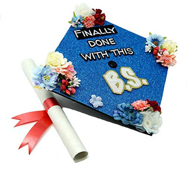 Handmade Graduation Cap Topper Personalized Graduation Cap Decorations ...