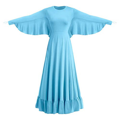 Women Angel Isis Wings Praise Dance Dress Liturgical Dancewear Worship ...
