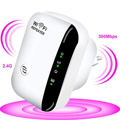 WiFi Range Extender - WiFi Repeater Amplifier 300Mbps Access Point 2 ...