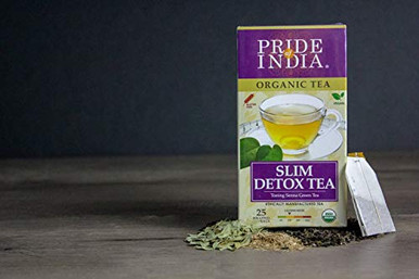 Pride Of India Organic Senna Slim Teatox Toning Tea 25 Tea Bags Herbal ...