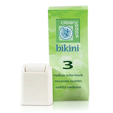 Clean Easy Medium Bikini Roller head Bikini Roll on Waxing System 3 ...