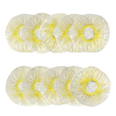 Shintop Disposable Shower Caps Pack of 100 Individually Wrapped with ...